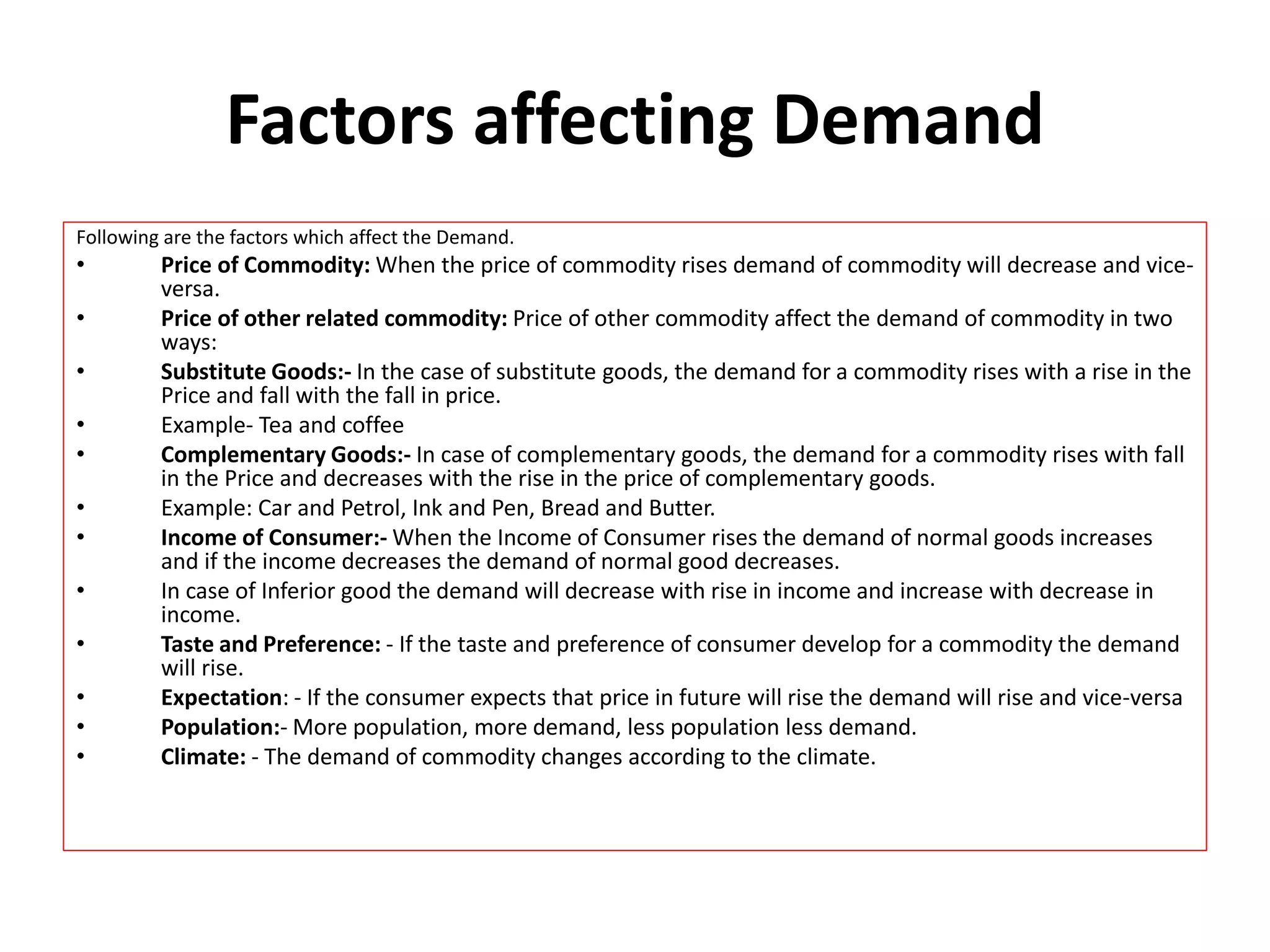 Demand | PPTX