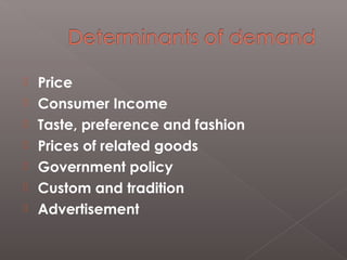 Demand Theory | PPT