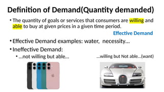 Demand Introduction to macroeconomics for Grade 9-12 | PPTX