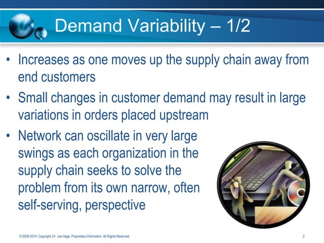 Demand Variability: The Bullwhip Effect | PPTX