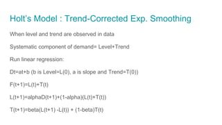 Demand Forecasting Basics | PPT