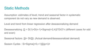 Demand Forecasting Basics | PPT