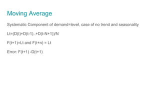 Demand Forecasting Basics | PPT