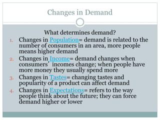 Demand 1 introduction menaing scope importance | PPT
