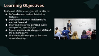 Demand and supply topic in economics iGs | PPTX