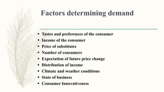 Demand – analysis | PPTX