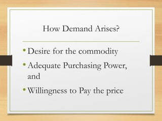 Demand analysis | PPT | Business | Business and Finance