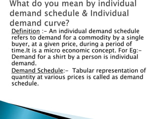 Demand analysis | PPTX