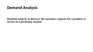 Demand analysis | PPT