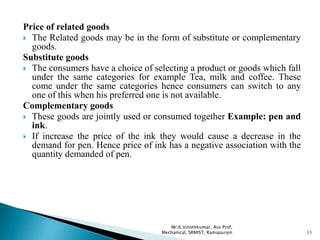 Demand analysis | PPTX
