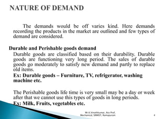Demand analysis | PPTX