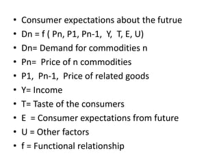 Demand analysis | PPTX