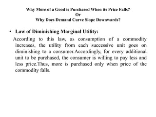 Demand analysis ppts | PPT | Commodities | Economy