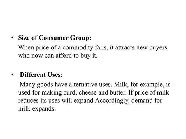 Demand analysis ppts | PPT | Commodities | Economy