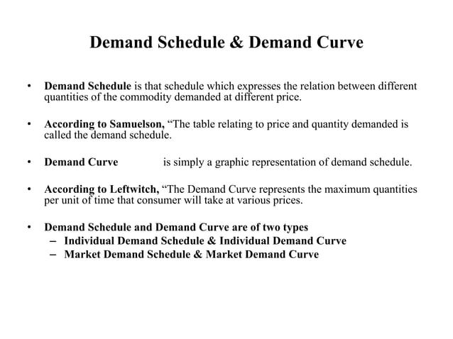Demand analysis ppts | PPT | Commodities | Economy