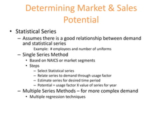 Demand Analysis & Sales Forecasting mohan samm.ppt