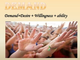 Demand and advertising | PPT