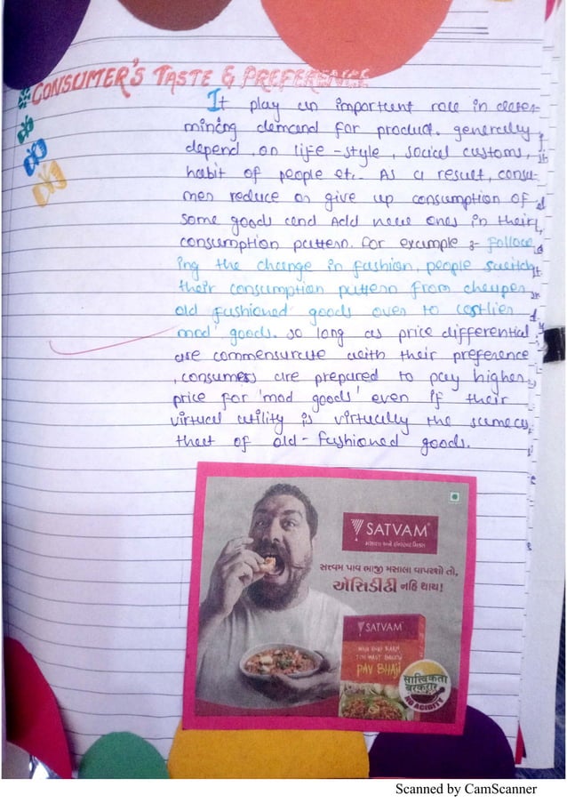 Demand and its Determinants - Economics Class 12 Project | PDF