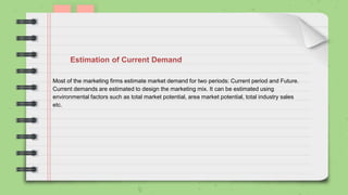 Market Demand and it's measurement | PPTX