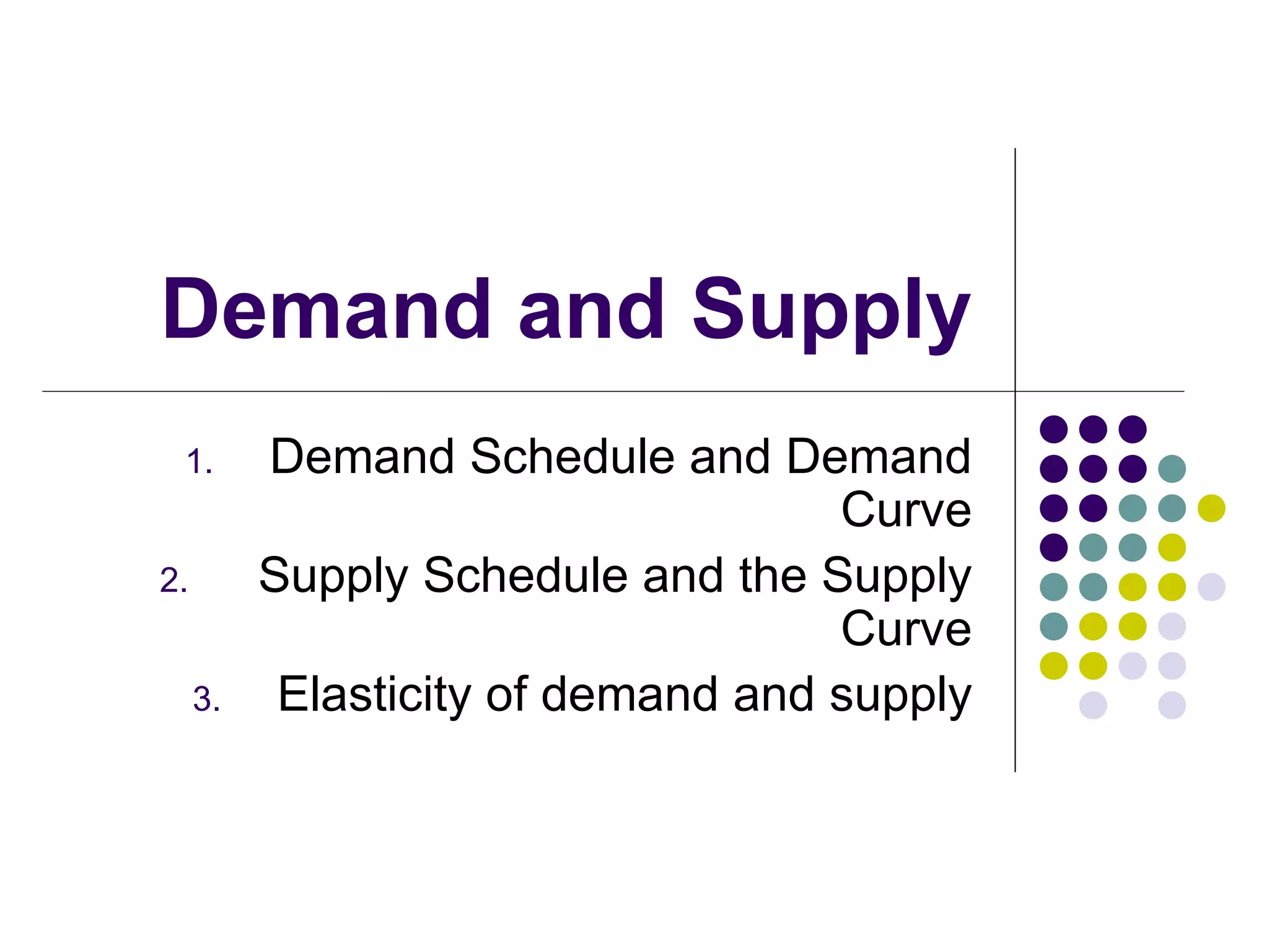 Demand and supply | PPT