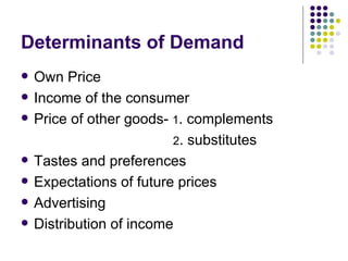 Demand and supply | PPT