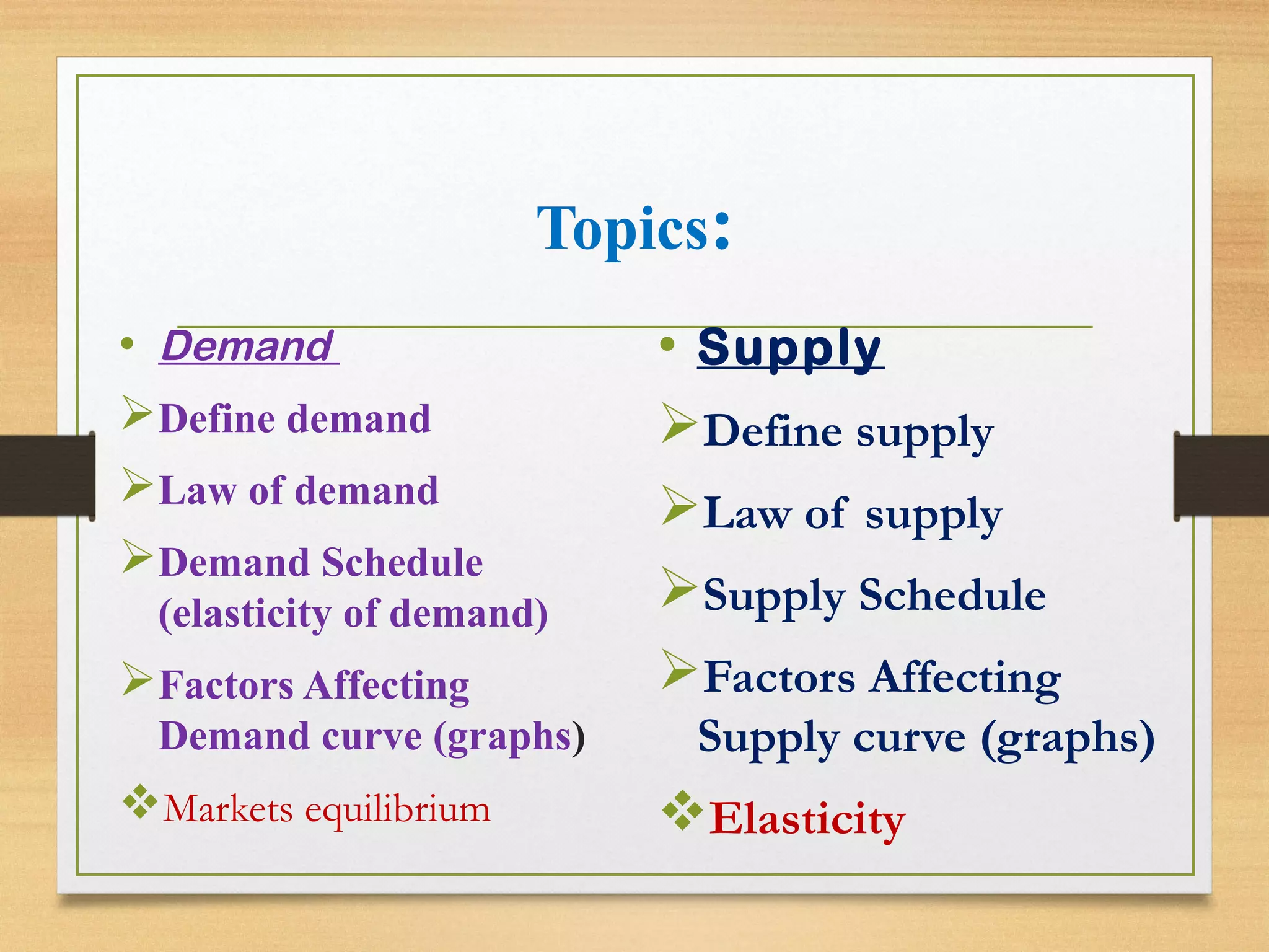 Demand and supply | PPT