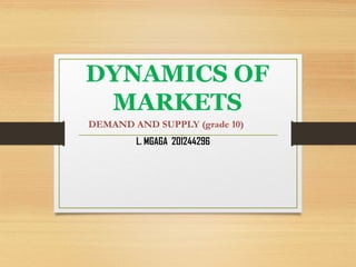 Demand and supply | PPT