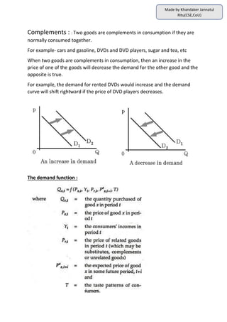 Demand and supply | PDF