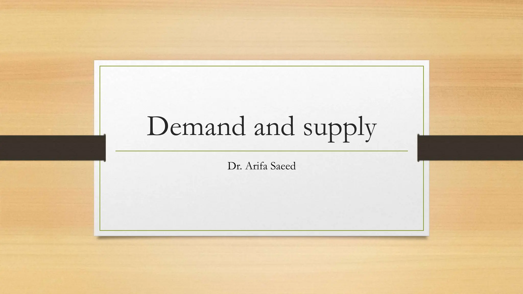 demand, supply, law of demand and law of supply | PPTX | Business ...