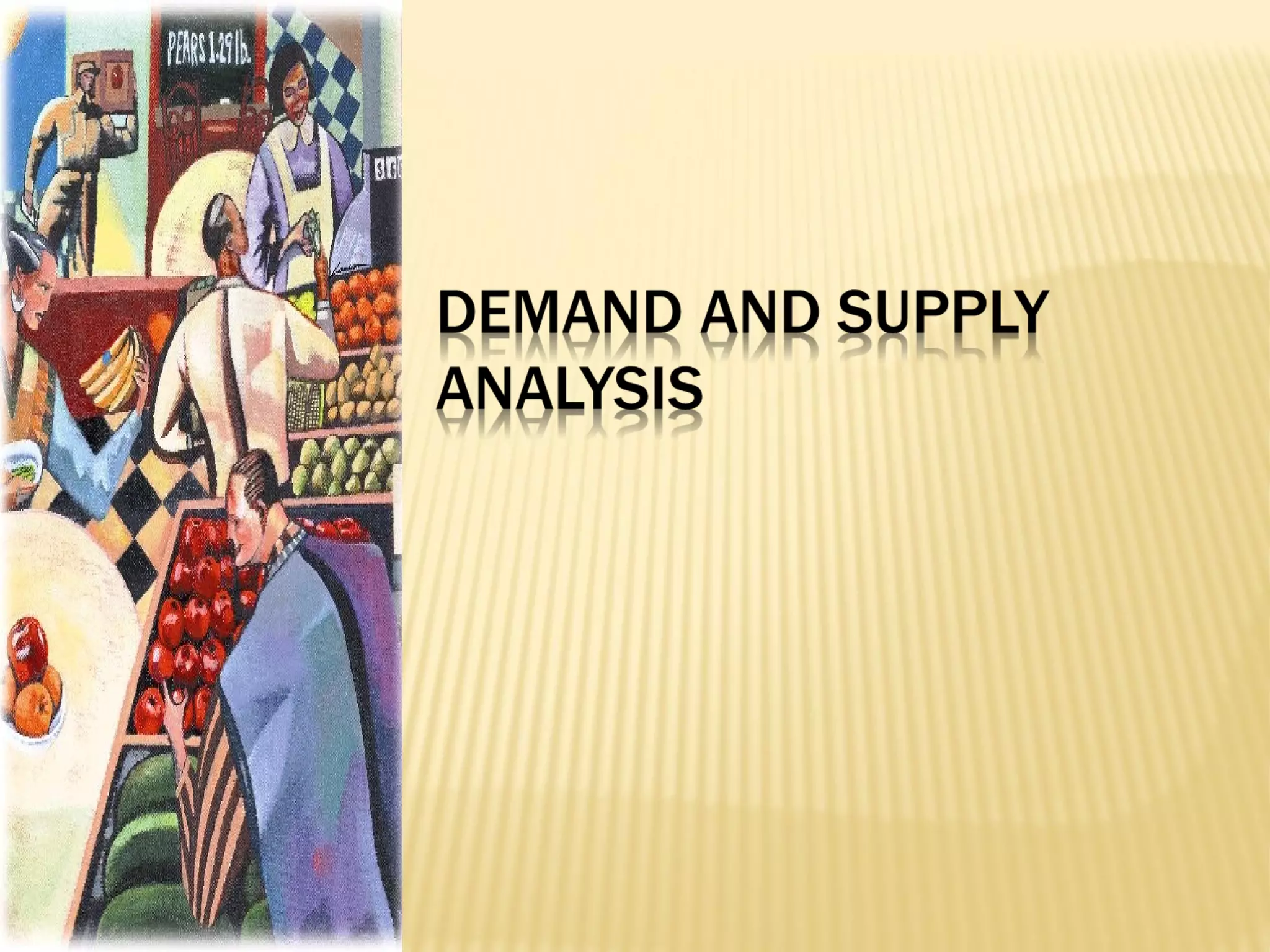Demand and supply_analysis | PPT