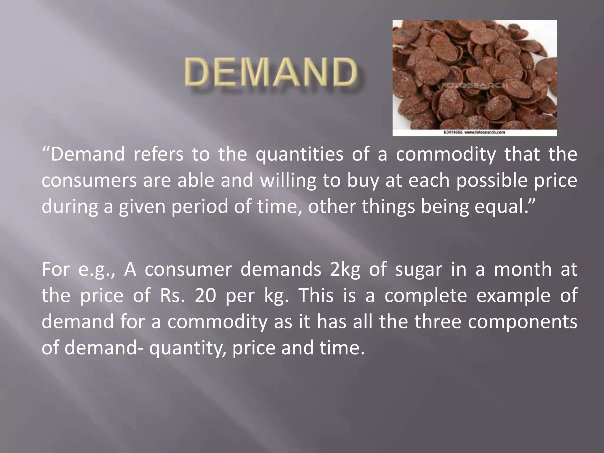 Demand and supply curve | PPTX