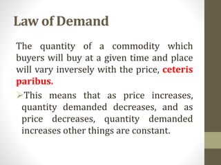 Demand and Supply | PPTX | Business | Business and Finance