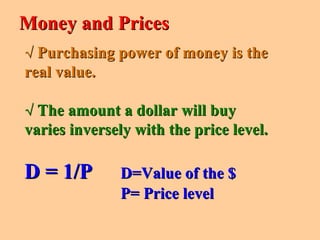 Demand and supply money | PPT