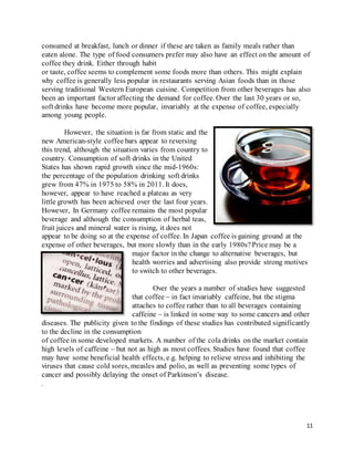 Demand and Supply of Coffee | DOCX