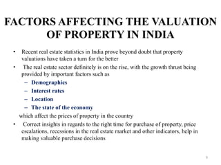 Demand and supply of real estate industry in | PPTX