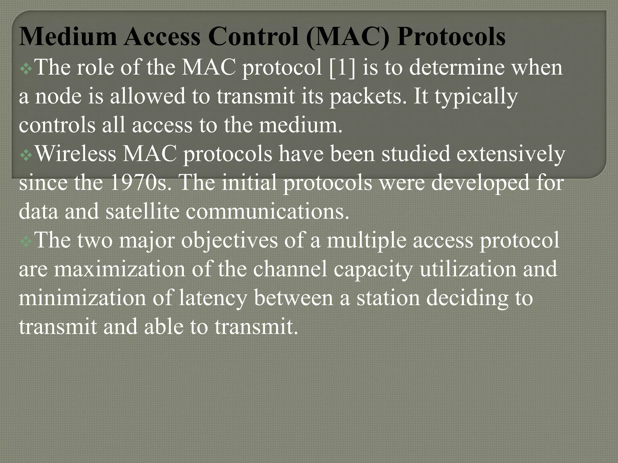 Demand assigned and packet reservation multiple access | PPTX