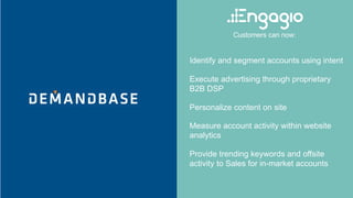 Demandbase + Engagio, A Match Made in ABM | PDF