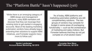 Making Sense of the Evolving ABM Solutions Landscape | PPT