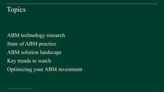 Making Sense of the Evolving ABM Solutions Landscape | PPT