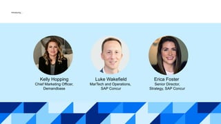 SAP Concur Customer Story: How Leveraging ABM & Demandbase Improved ...