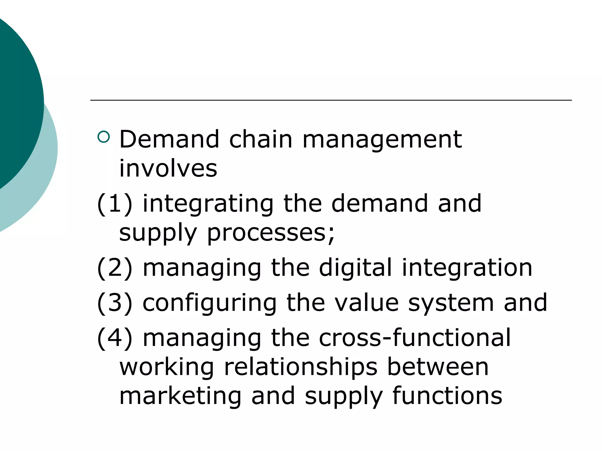 Demand chain management | PPT