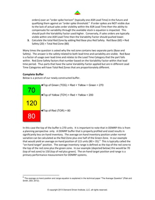 Demand driven mrp buffers | PDF
