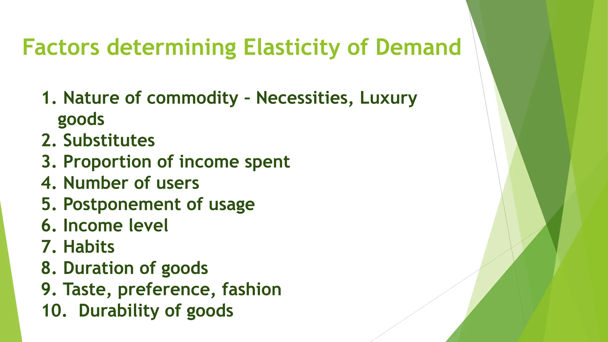 Demand Elasticity and Market Mechanism in Managerial Economics | PPTX
