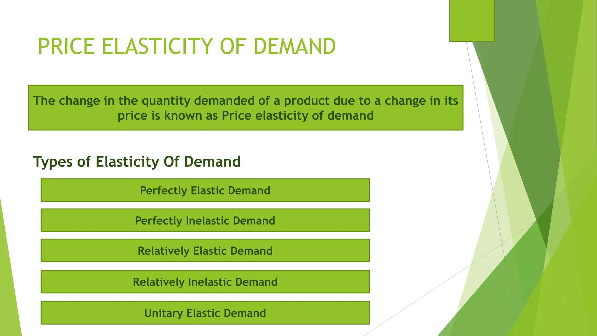 Demand Elasticity and Market Mechanism in Managerial Economics | PPTX