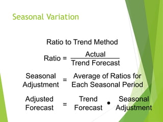 Demand Estimation AND FORECASTING | PPT