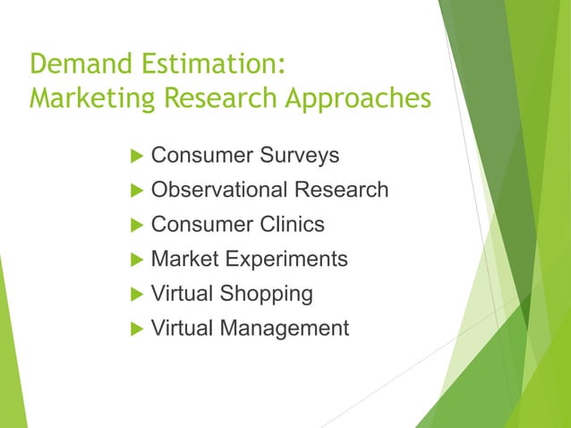 Demand Estimation AND FORECASTING | PPT | Business Accounting & Finance ...