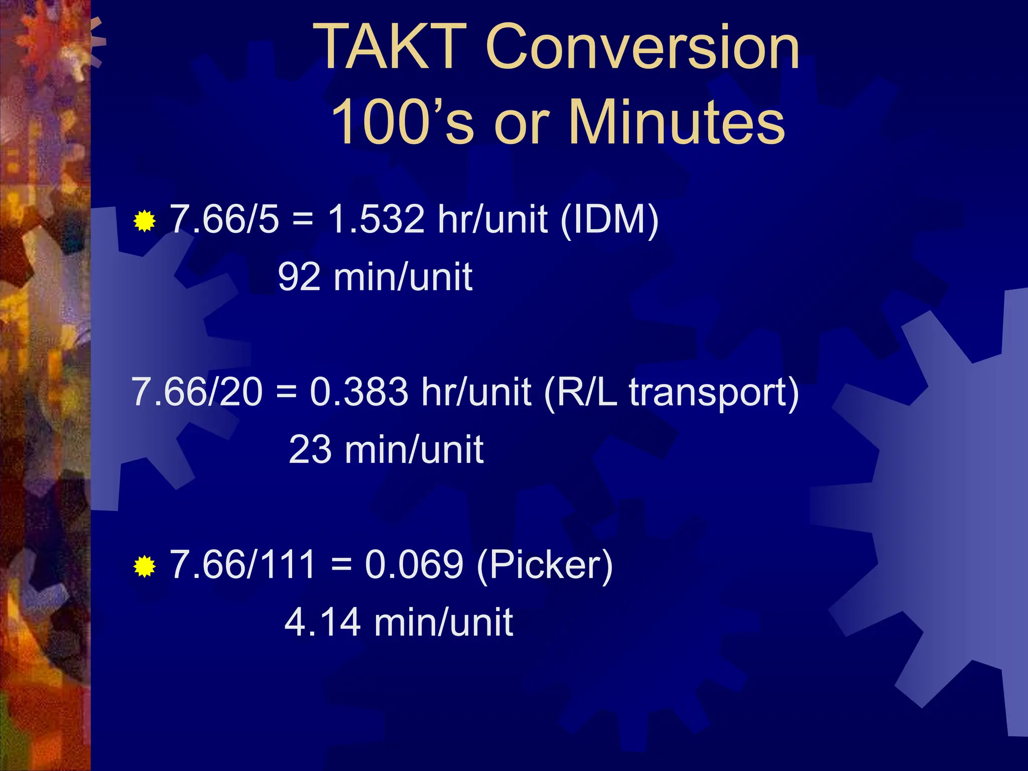 Demand Flow Technology workshop - Lean manufacturing | PPT