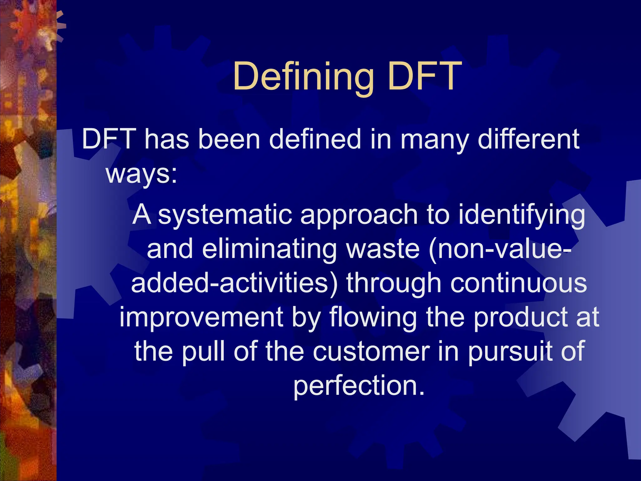 Demand Flow Technology workshop - Lean manufacturing | PPT
