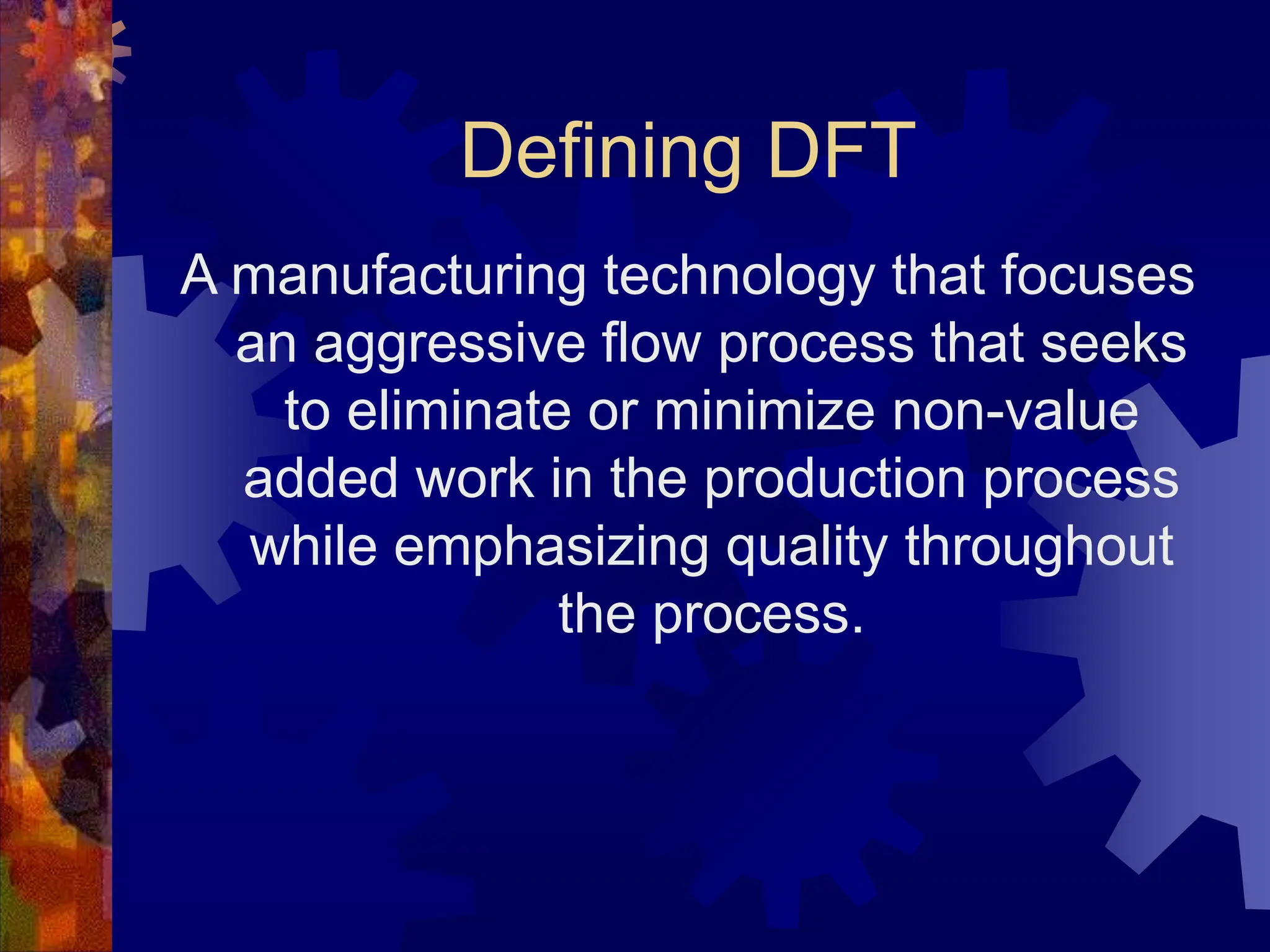 Demand Flow Technology workshop - Lean manufacturing | PPT