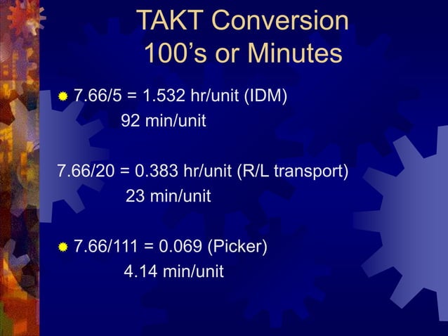 Demand Flow Technology workshop - Lean manufacturing | PPT